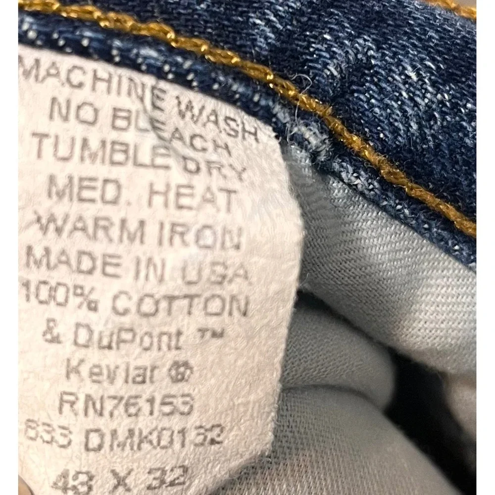Diamond Gusset | Jeans | Diamond Gusset Defender Mens Blue Denim Double ...